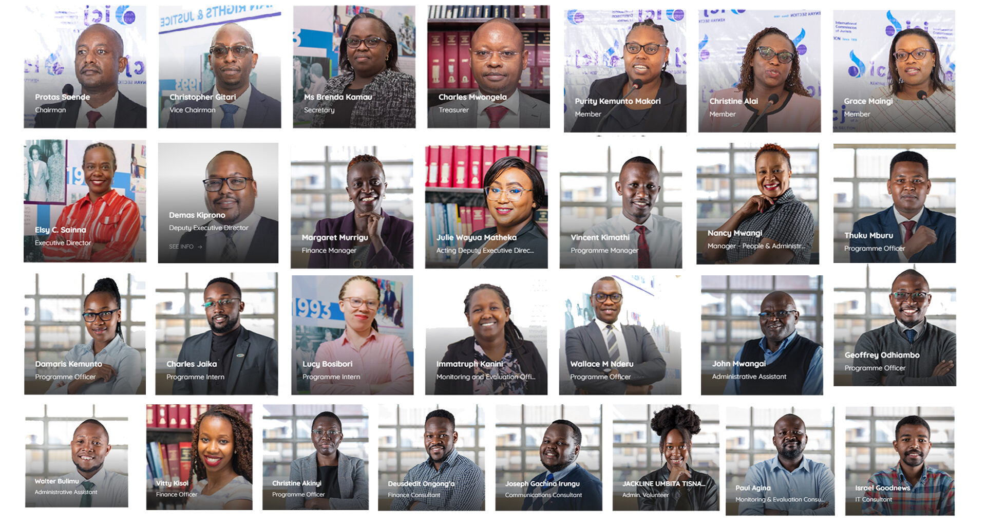 WHO WE ARE - ICJ Kenya