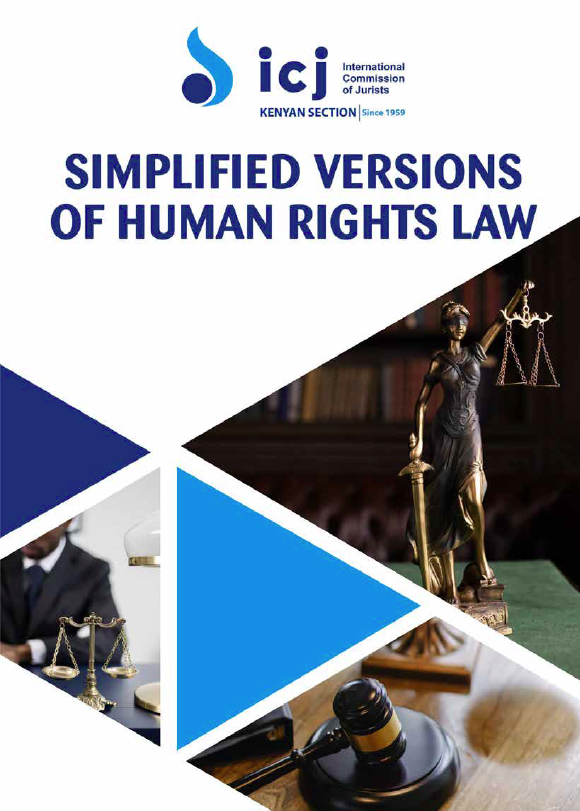 Simplified Versions of Human Rights Law - ICJ Kenya